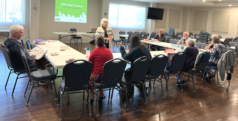 Trailer Estates CERT Training